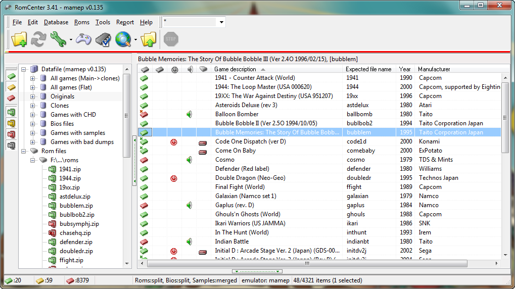 screenshots [RomCenter wiki]