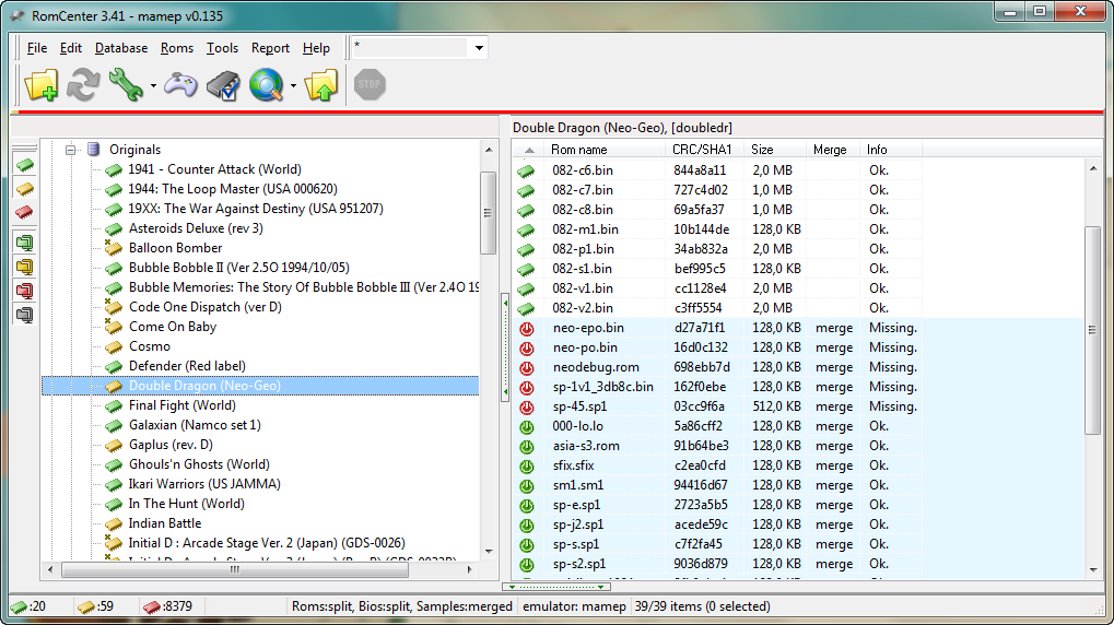 screenshots [RomCenter wiki]